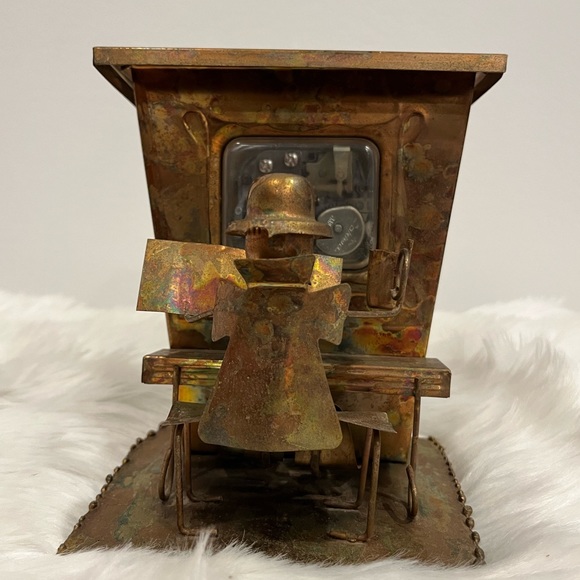 Vintage | Accents | Vintage Metal Brass Piano Music Box | Poshmark